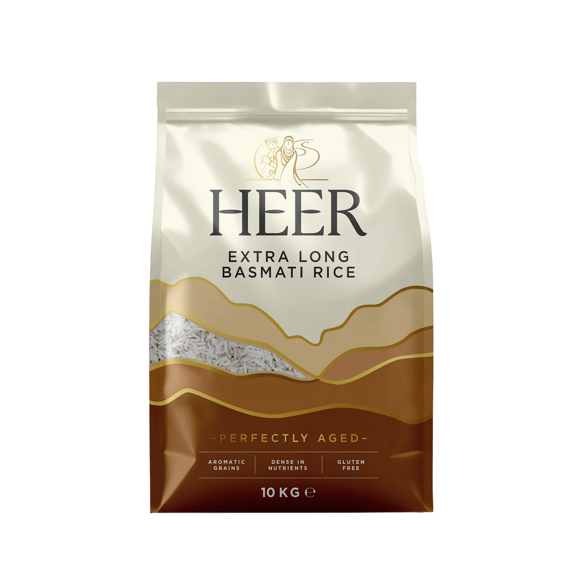 Buy Heer Extra Long Basmati Rice 10Kg - Perfect for Biryani – Desigros