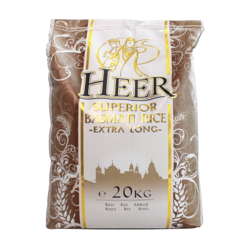 Buy Heer Extra Long Basmati Rice 20Kg Online Germany – Desigros