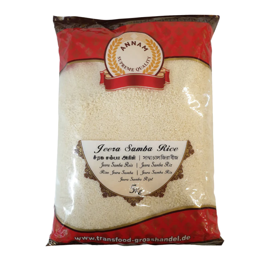 Buy Annam Jeera Samba Rice 5Kg Online Germany – Desigros